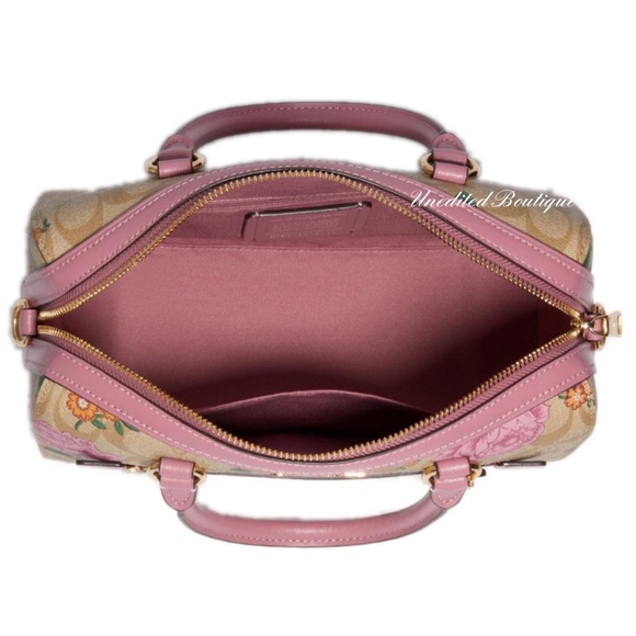 Coach | Bags | Coach Satchel Signature Canvas Prairie Rose Print | Poshmark